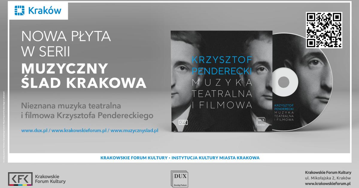 Tomcio Paluch i wilk – nieznana muzyka Pendereckiego na płycie